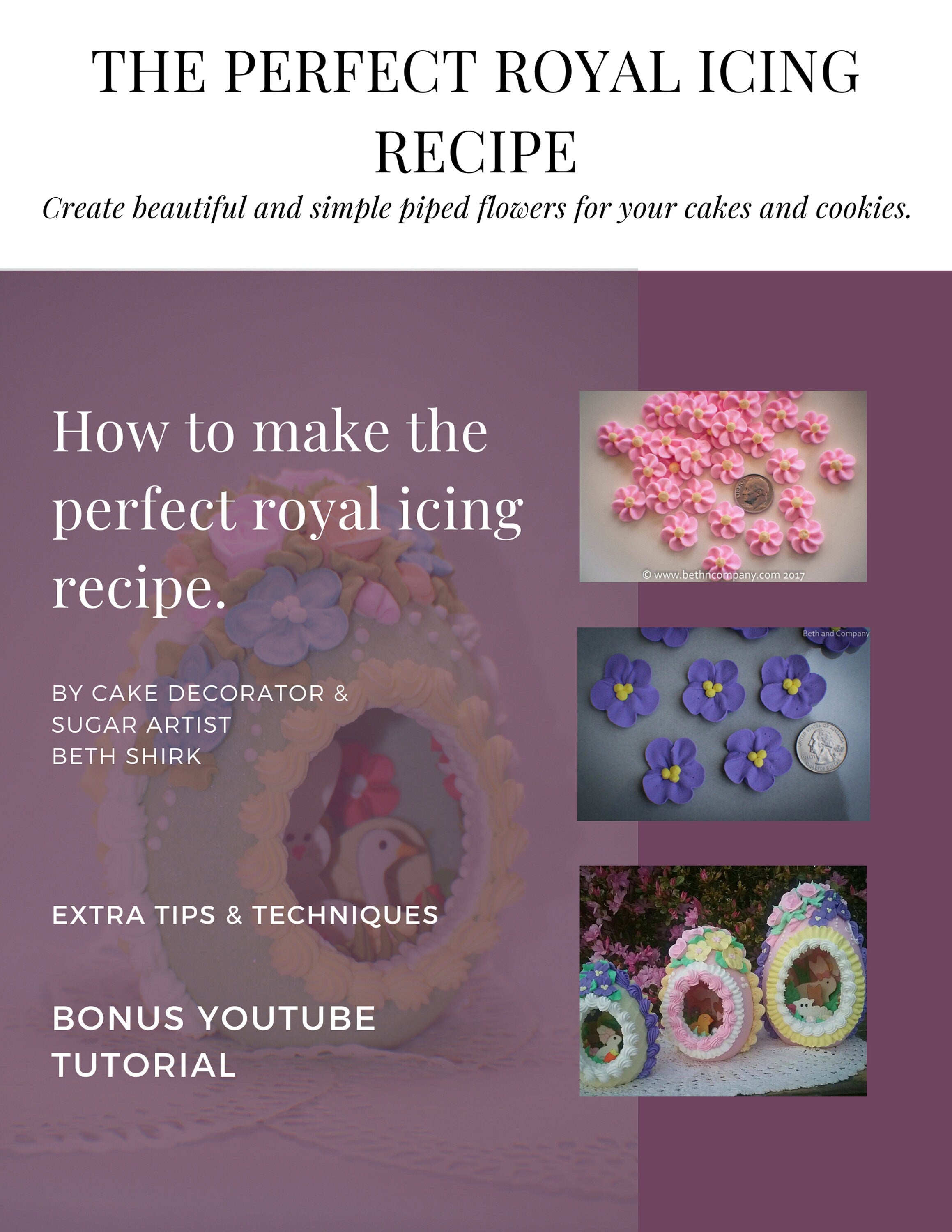Royal Icing Recipe, The Perfect Royal Icing Recipe, Bonus Tutorial, Ho ...